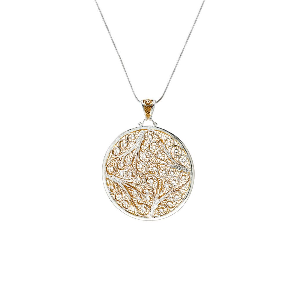 Two-Tone Pendant Necklace - Josephs Jewelers