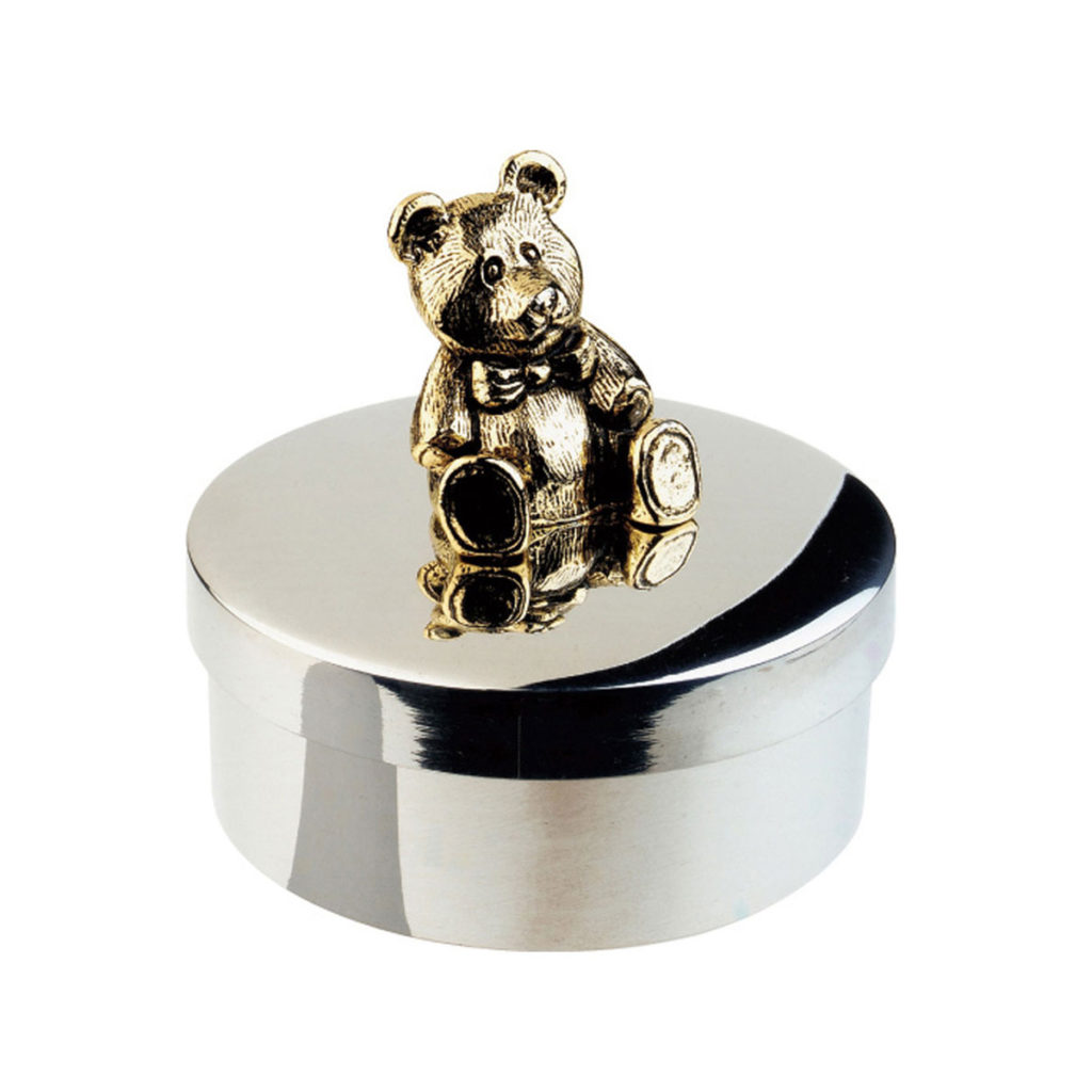 Salisbury Pewter - Teddy Keepsake Box - Josephs Jewelers