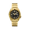 Stainless Steel Yellow Gold Plated Seiko 5 Sports Watch - Josephs Jewelers